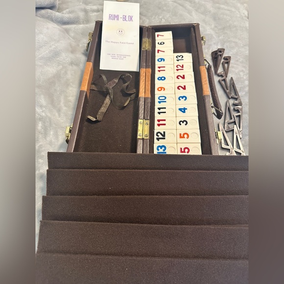 Rumi Blok | Games | Vtg Rumiblok The Happy Face Game Rummikub Complete ...